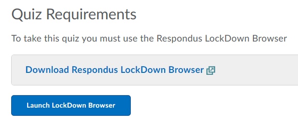 LockDown Browser should not be used to log in to your Learning System ...