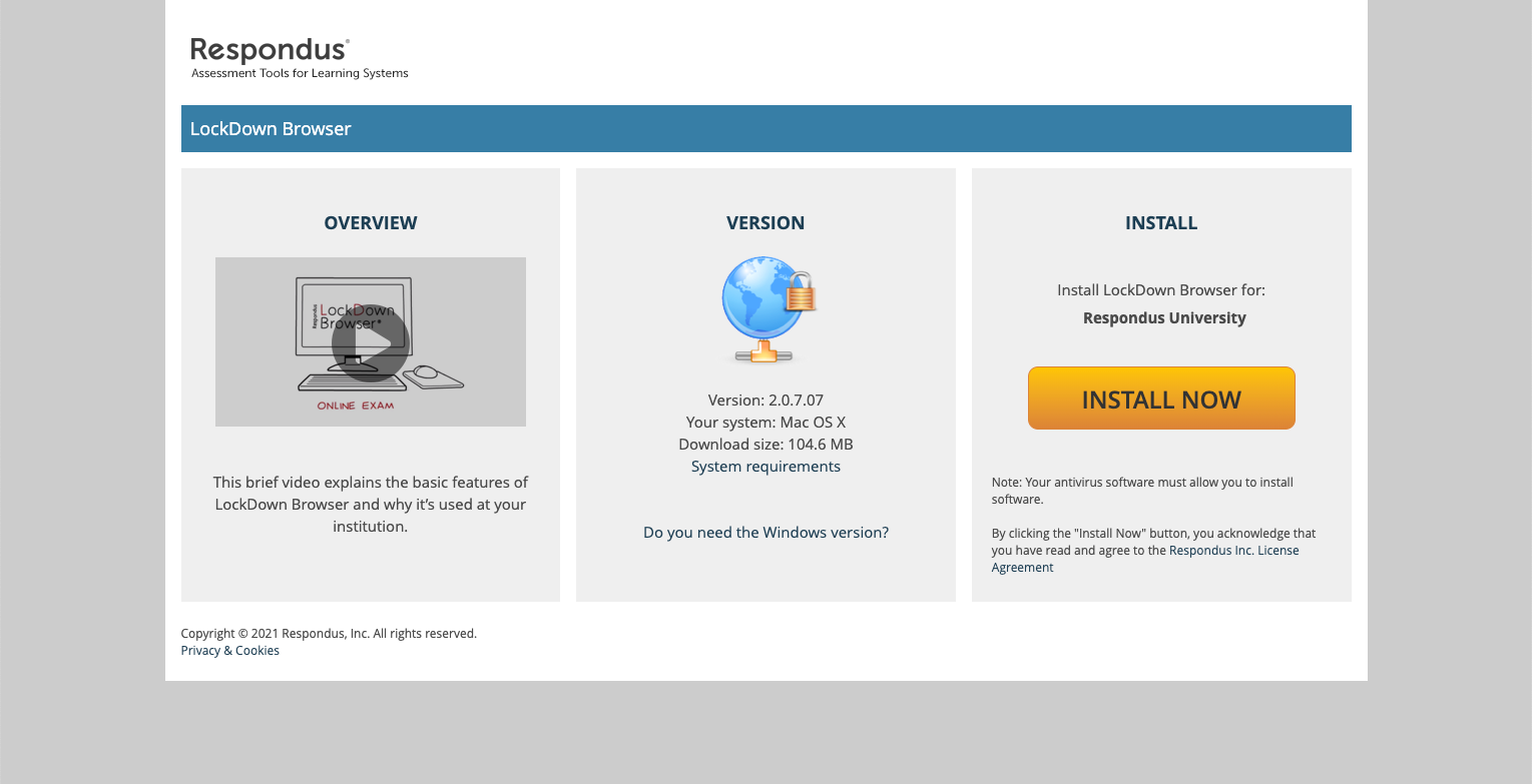 LockDown Browser The Student Experience SUPPORT DESK LockDown Browser The Student Experience SUPPORT DESK