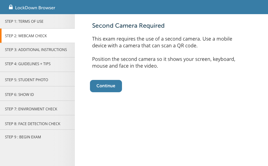Setting Up a Second Camera for a Respondus Monitor Exam – Respondus Support